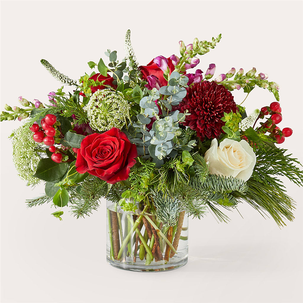 Cranberry Fizz Bouquet–Bloom N Grow